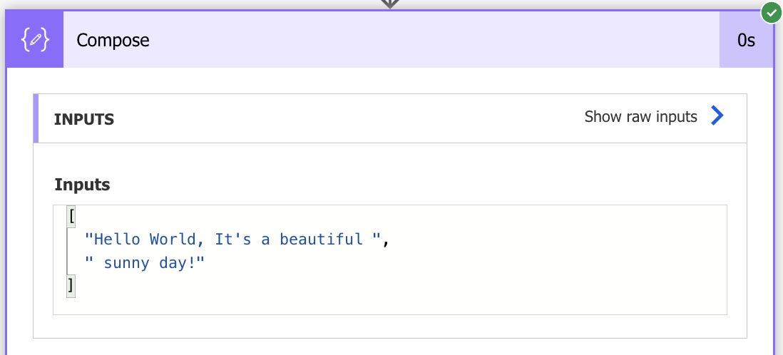Using the Split function in Power Automate